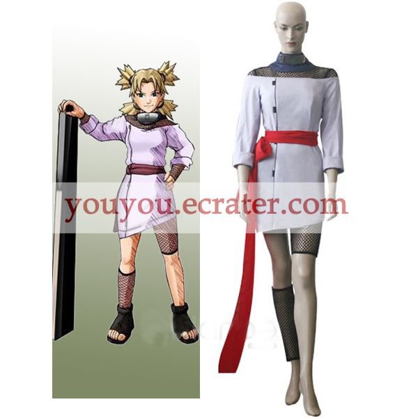 Naruto Temari Chunin Exam Cosplay Costume
