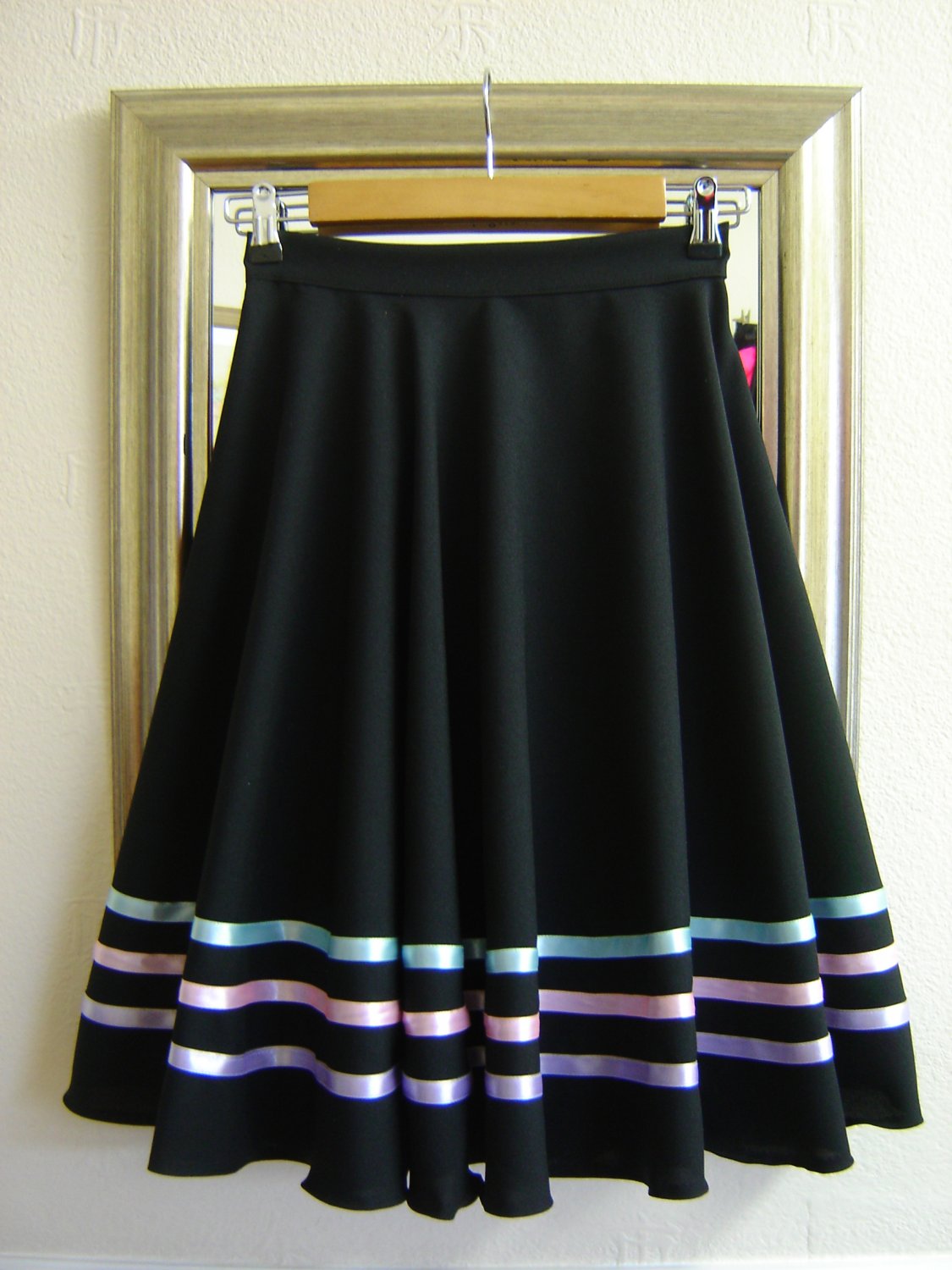 RAD BALLET CHARACTER SKIRT W26/28" L 27" MADE TO ORDER PASTEL RIBBONS ...