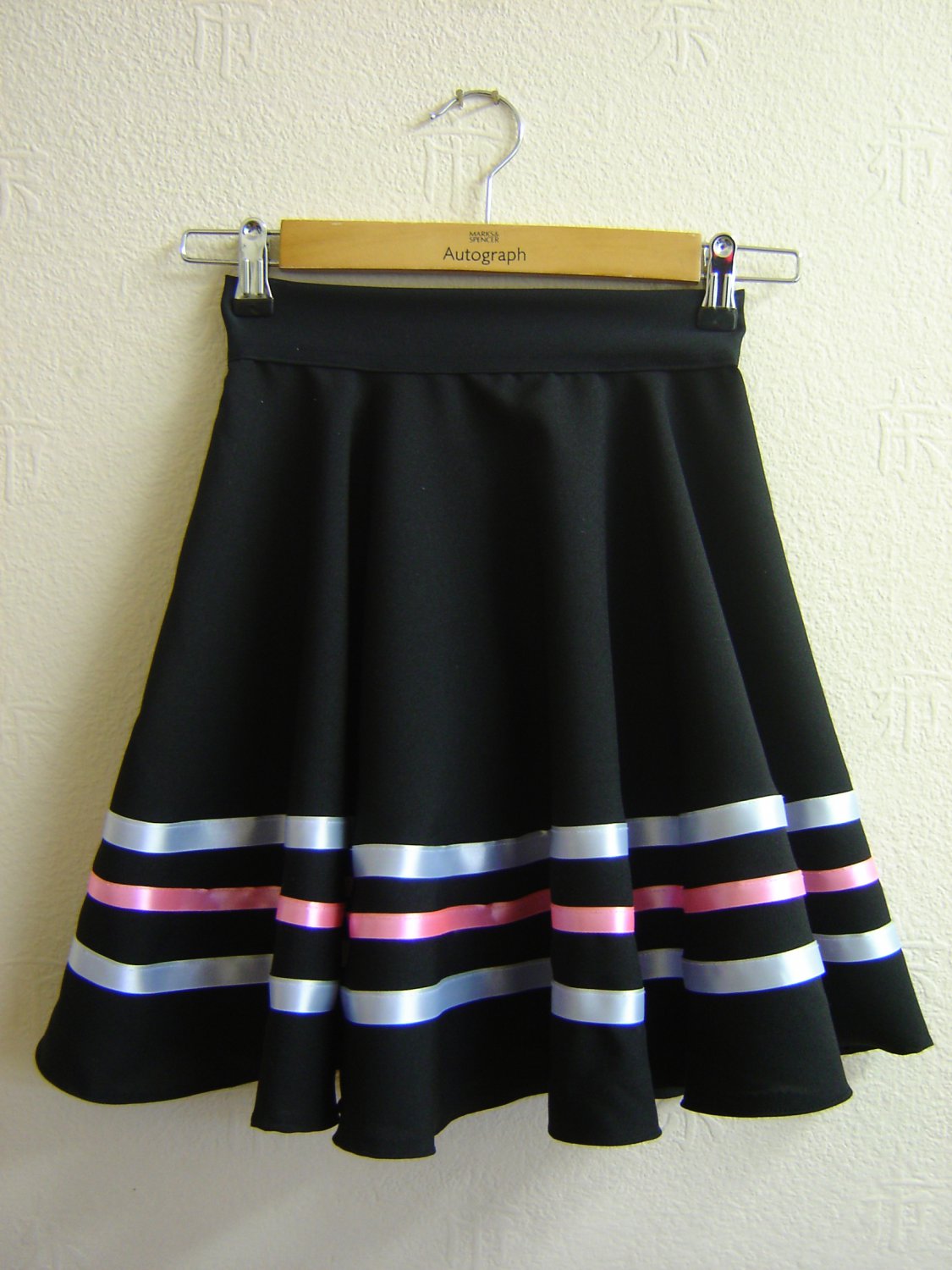 RAD BALLET CHARACTER SKIRT MADE TO ORDER UP TO 24"L RIBBONS WHITE, PINK ...