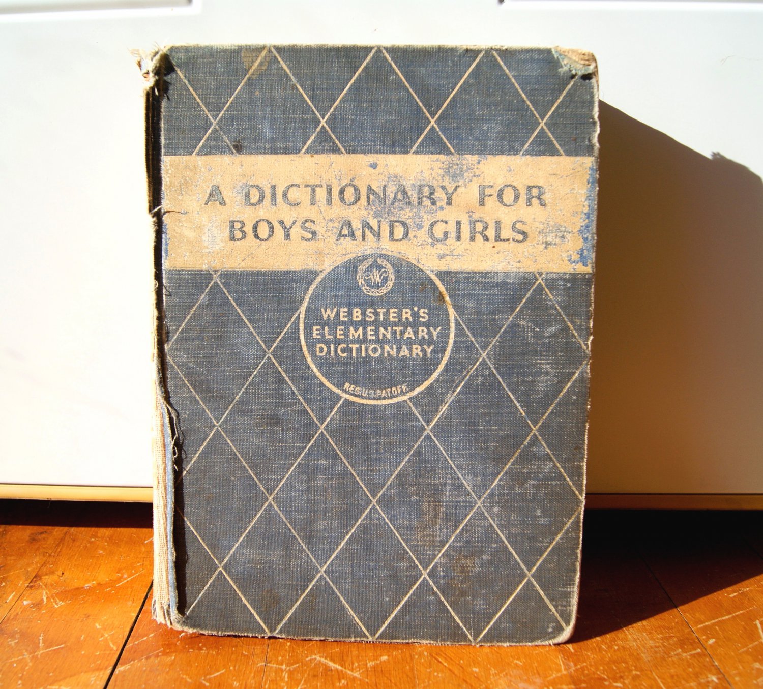 A Webster's Elementary Dictionary for Boys and Girls Children Vintage ...