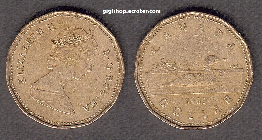 Canada Dollar 1989 - One Loon Dollar coin
