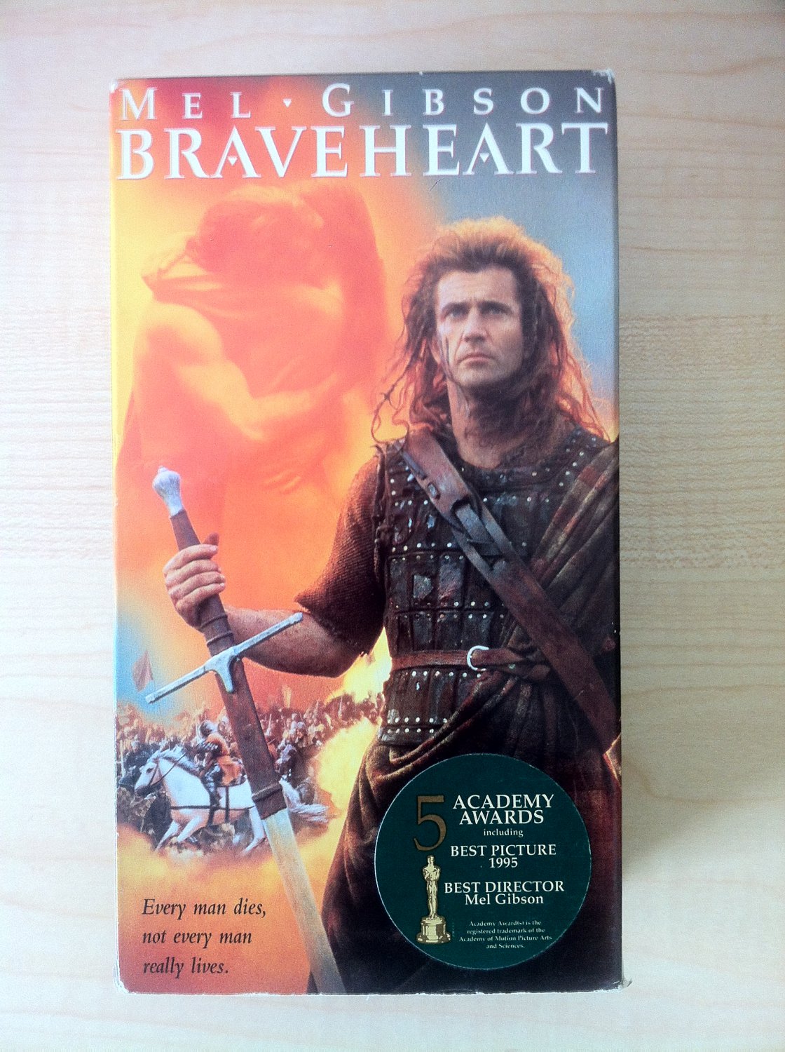 Braveheart (VHS, 1996, 2-Tape Set)