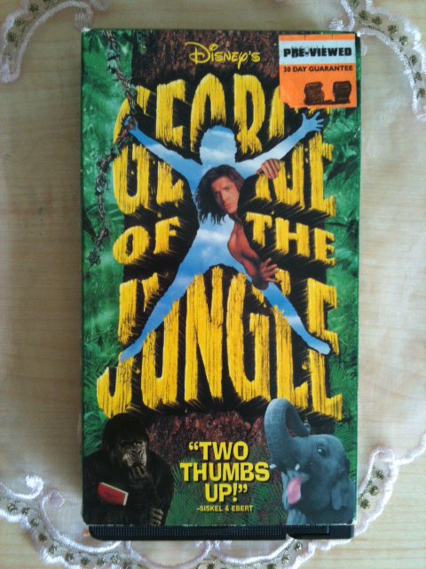 George of the Jungle (VHS, 1997)