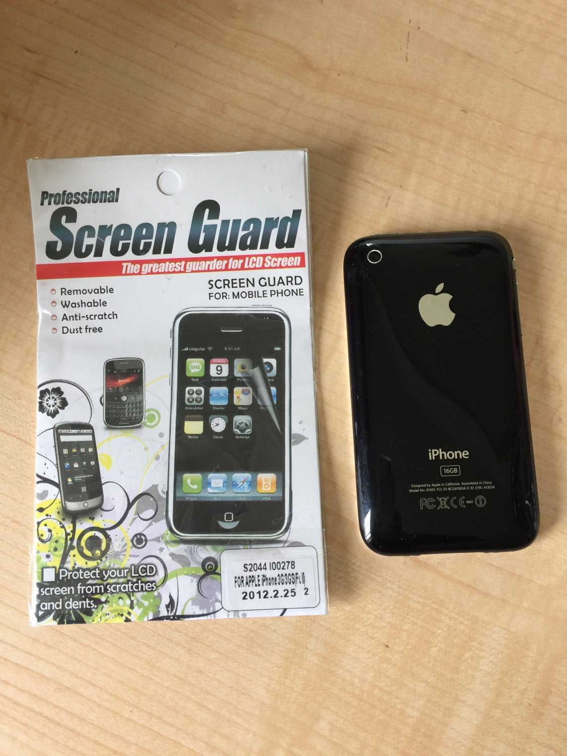 Apple iPhone 3GS, 16GB, Black, AT&T - Smartphone (MC135LL/A) - Used ...
