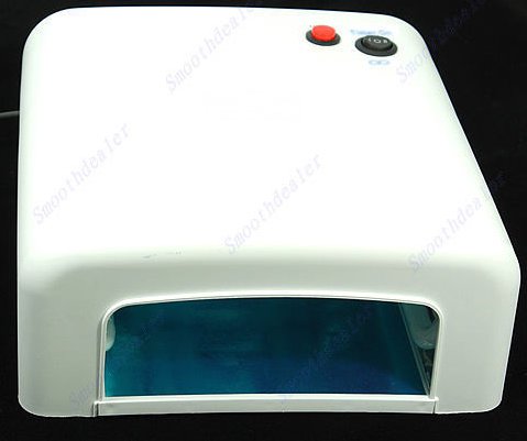 36W Nail UV Lamp Acrylic Gel & Shellac CURING Light TIMER DRYER SPA ...