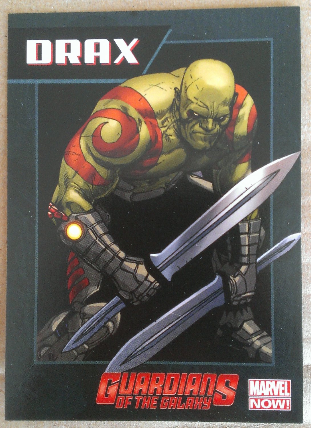 NYCC 2013 Marvel Guardians Of The Galaxy Trading Cards Set of 4