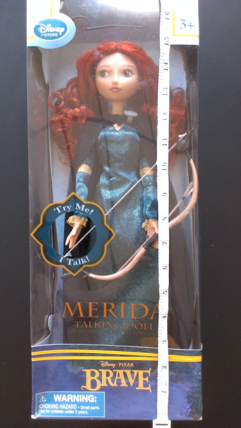 Disney Pixar's Brave Merida Talking Doll