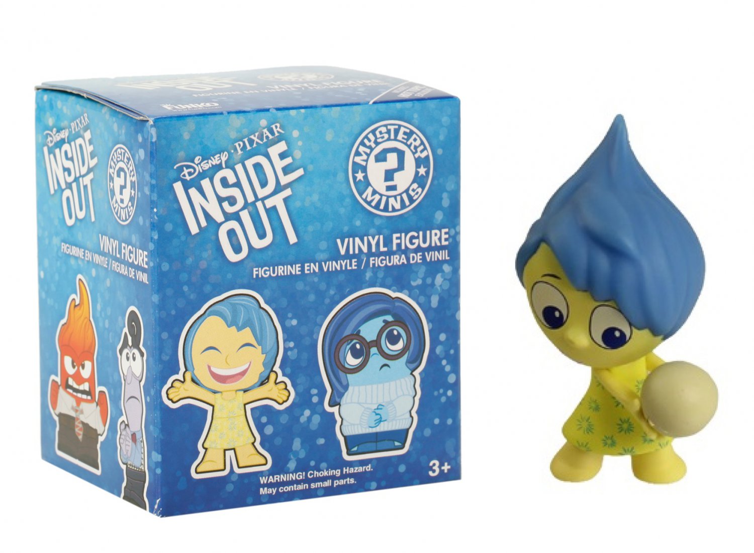 Funko Disney Pixar Inside Out Mystery Minis Vinyl Figure Joy with ...