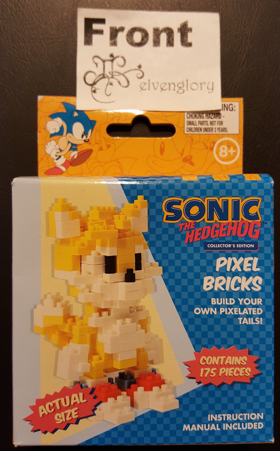 Sonic the Hedgehog Collector's Edition Pixel Bricks Tails Figure from ...