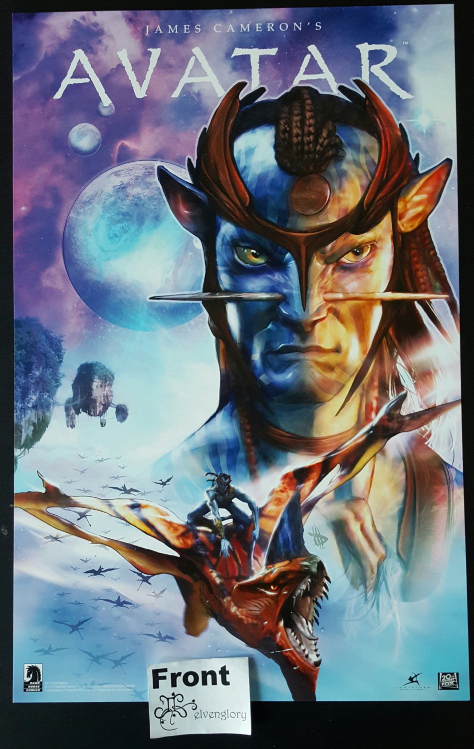 NYCC 2015 Dark Horse Comics James Cameron's Avatar Poster / Pin-up / Print