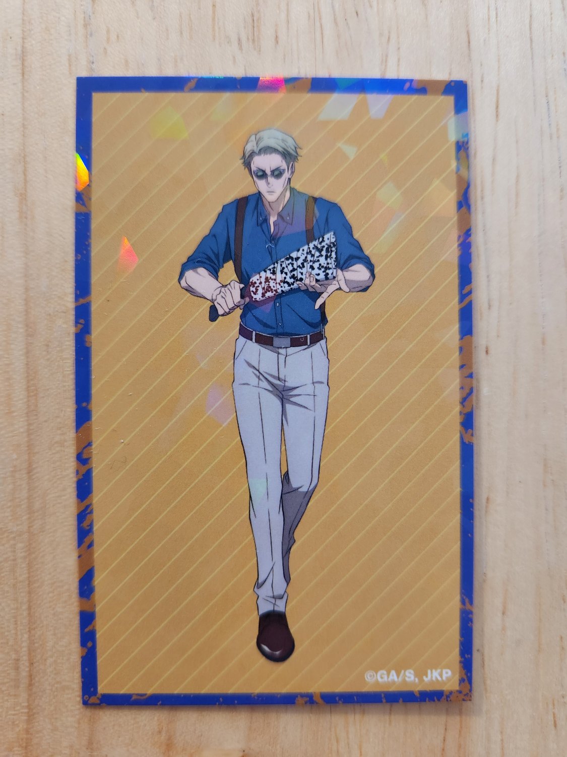 Jujutsu Kaisen Trading Holographic Illustration Card - Kento Nanami