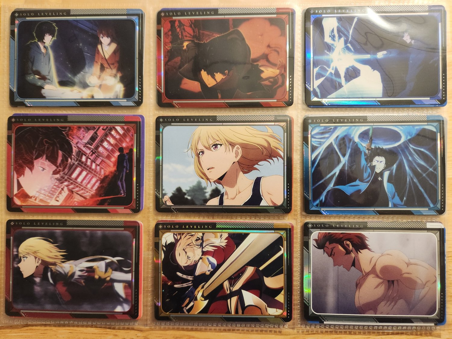 Solo Leveling Polaroid Trading Card Set of 26