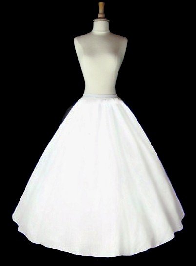 A-Line Bridal Gown Wedding Dress Crinoline Petticoat Slip Skirt Cp101