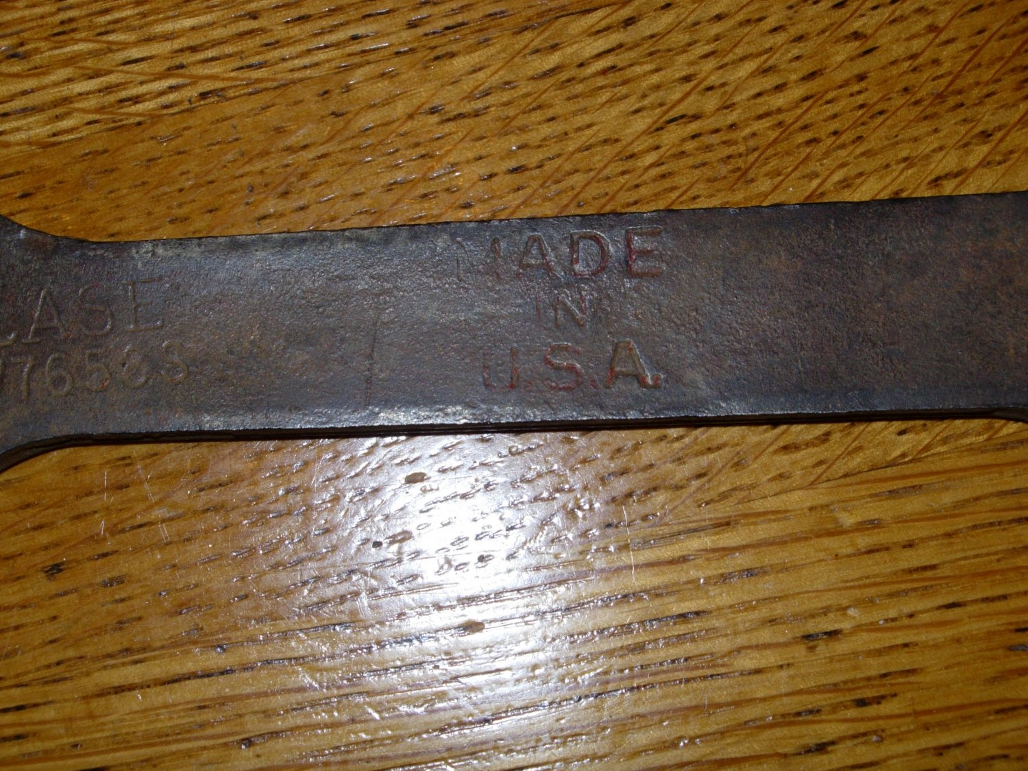 Vintage J I Case Plow Works W7658s Wrench
