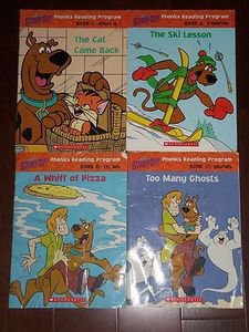 Scooby Doo! Collection of 4 Phonics Reading Program Books, Scholastic ...