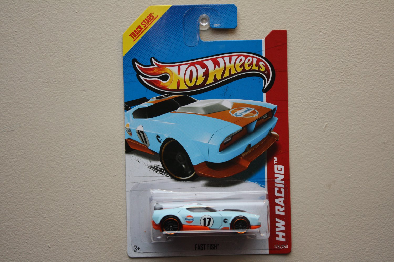 Hot Wheels 2013 HW Racing Fast Fish (gulf blue) (Treasure Hunt)