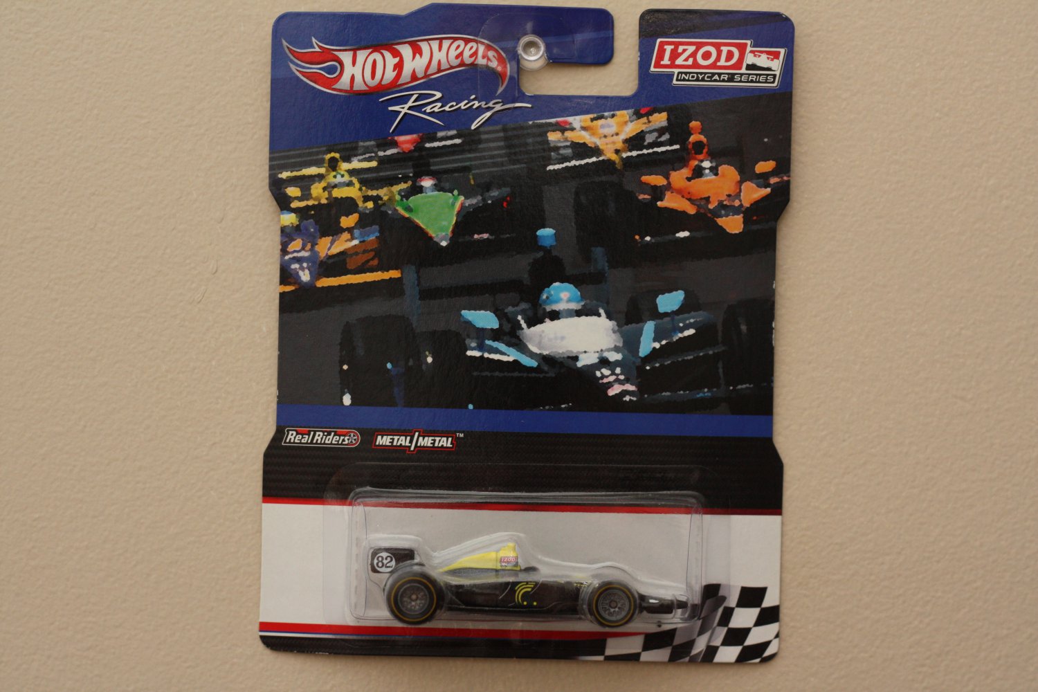 Hot Wheels Racing 2012 IZOD (Indycar Series) Lotus Indy 500 Oval Race Car