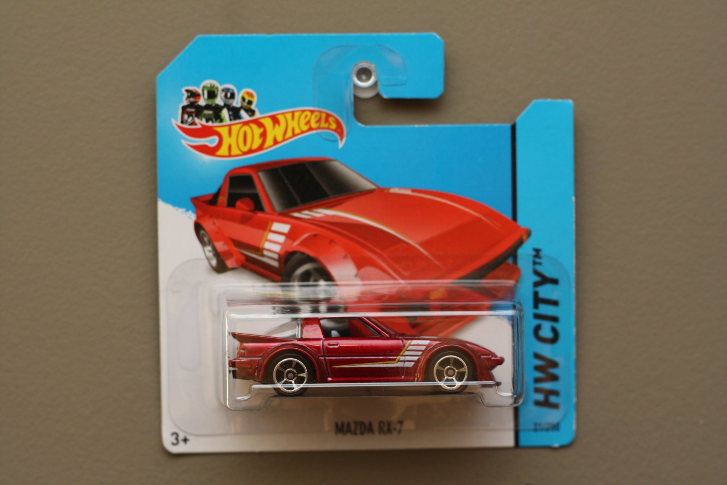 Hot Wheels 2014 HW City Mazda RX-7 (red)