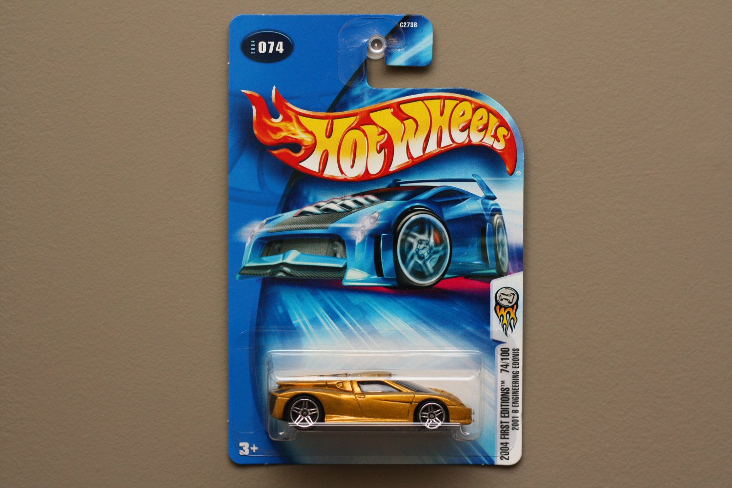 Hot Wheels 2004 First Editions '01 B Engineering Edonis (gold)