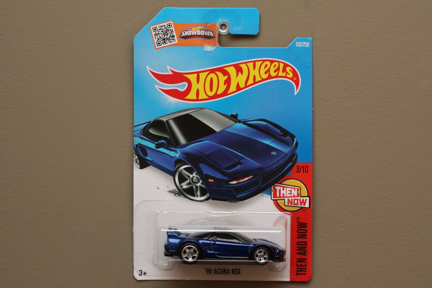 Hot Wheels 2016 Then And Now '90 Acura NSX (spectraflame blue) (Super ...