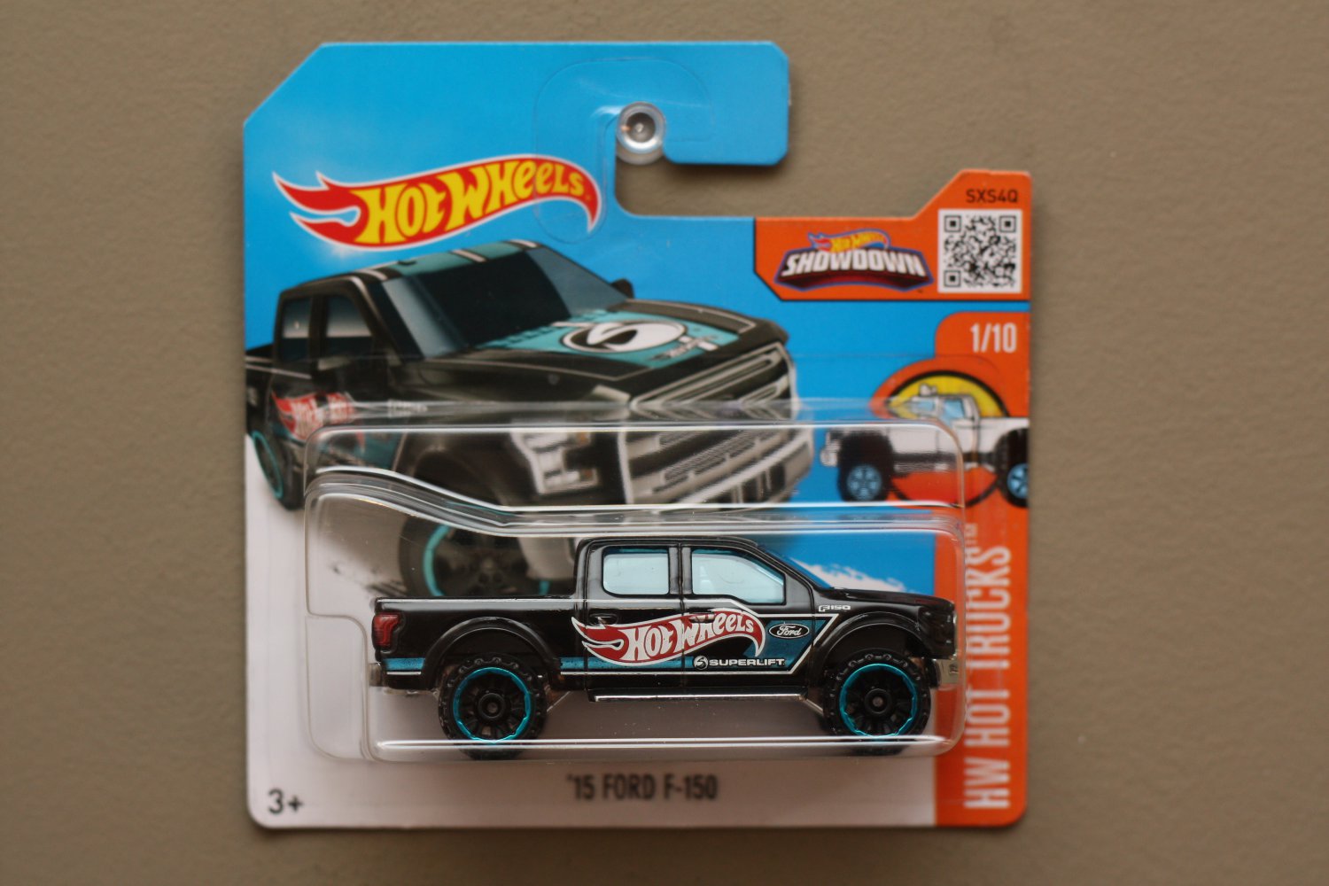 Hot Wheels 2016 HW Hot Trucks '15 Ford F-150 (black)