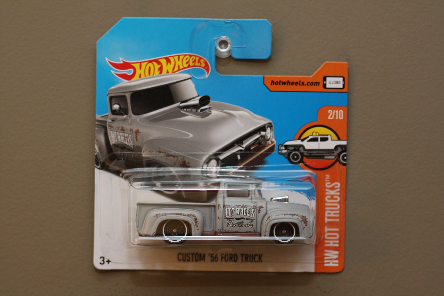 Hot Wheels 2017 HW Hot Trucks Custom '56 Ford Truck (grey)