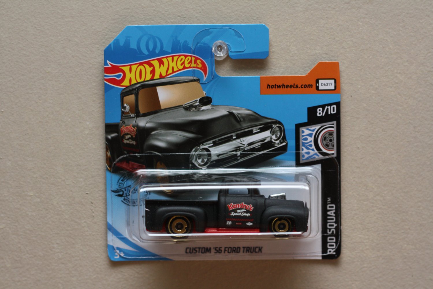 Hot Wheels 2019 Rod Squad Custom '56 Ford Truck (black)