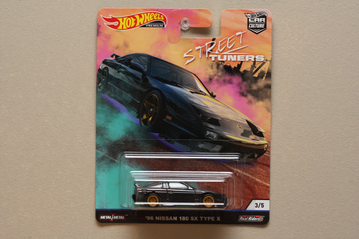 Hot Wheels 2019 Car Culture Street Tuners '96 Nissan 180 SX Type X