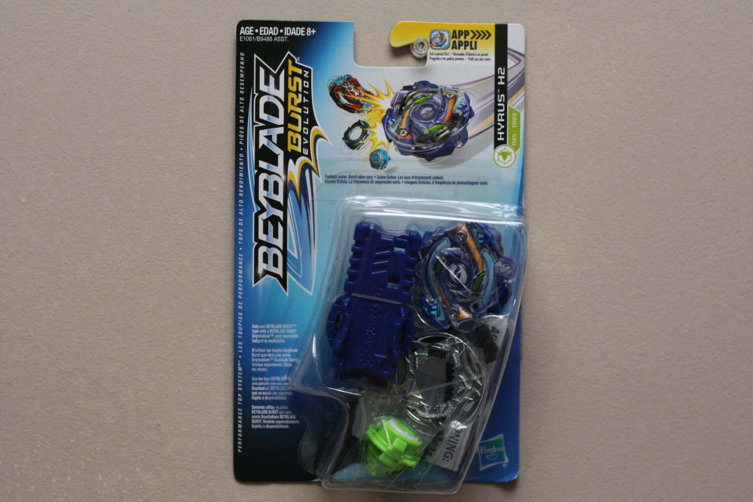 BeyBlade BURST Evolution HYRUS H2 (D25/TD03)