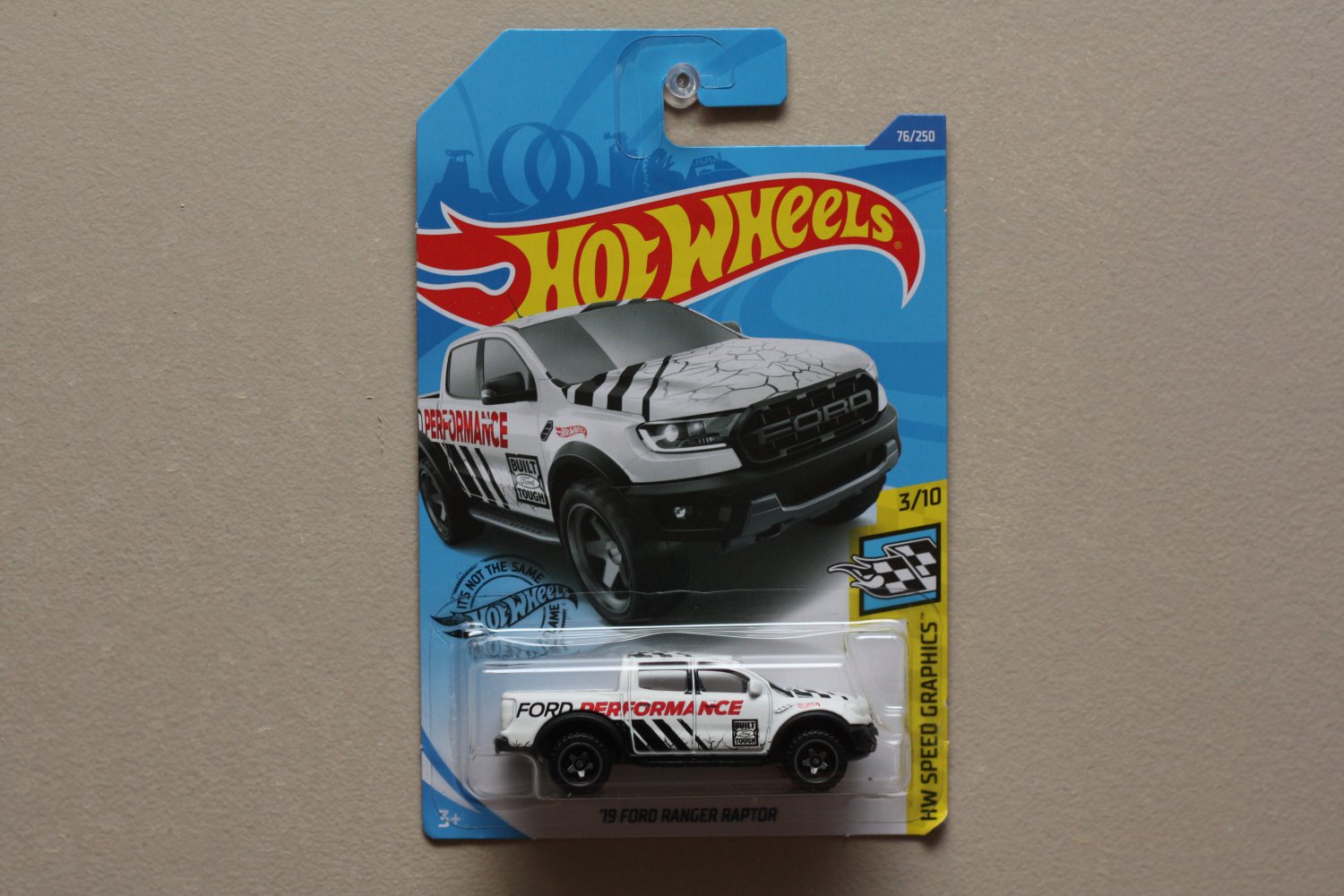 Hot Wheels 2020 HW Speed Graphics '19 Ford Ranger Raptor (white)