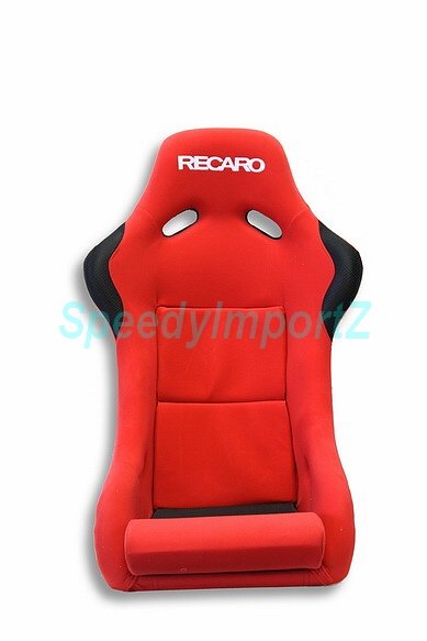 Pair of Recaro SPG Red Racing Seats