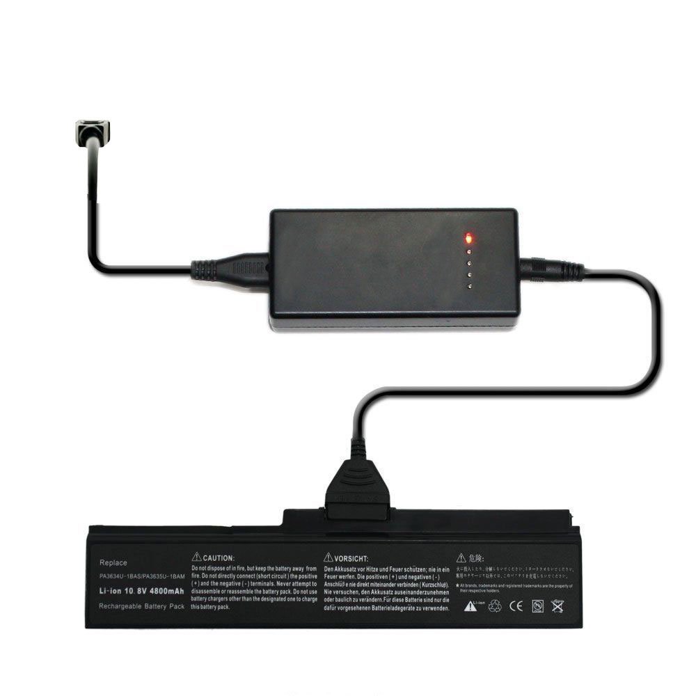 External Laptop Battery Charger for Toshiba Satellite P205 P200D P200 ...