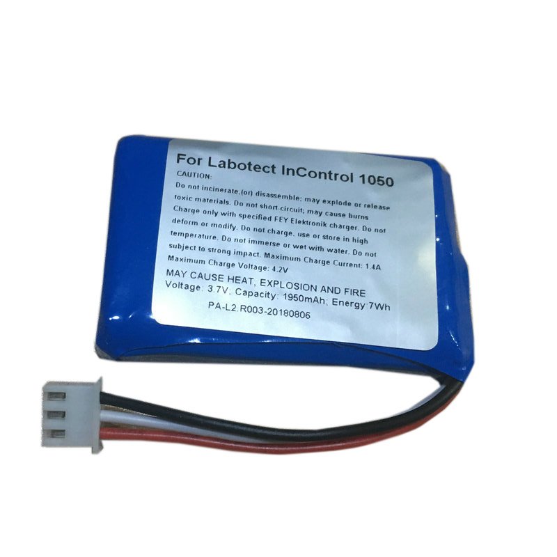 Replace Labotect InControl 1050 Carbon dioxide tester Equipment battery