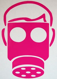 JDM Sticker - Gas Mask - 18 Colours