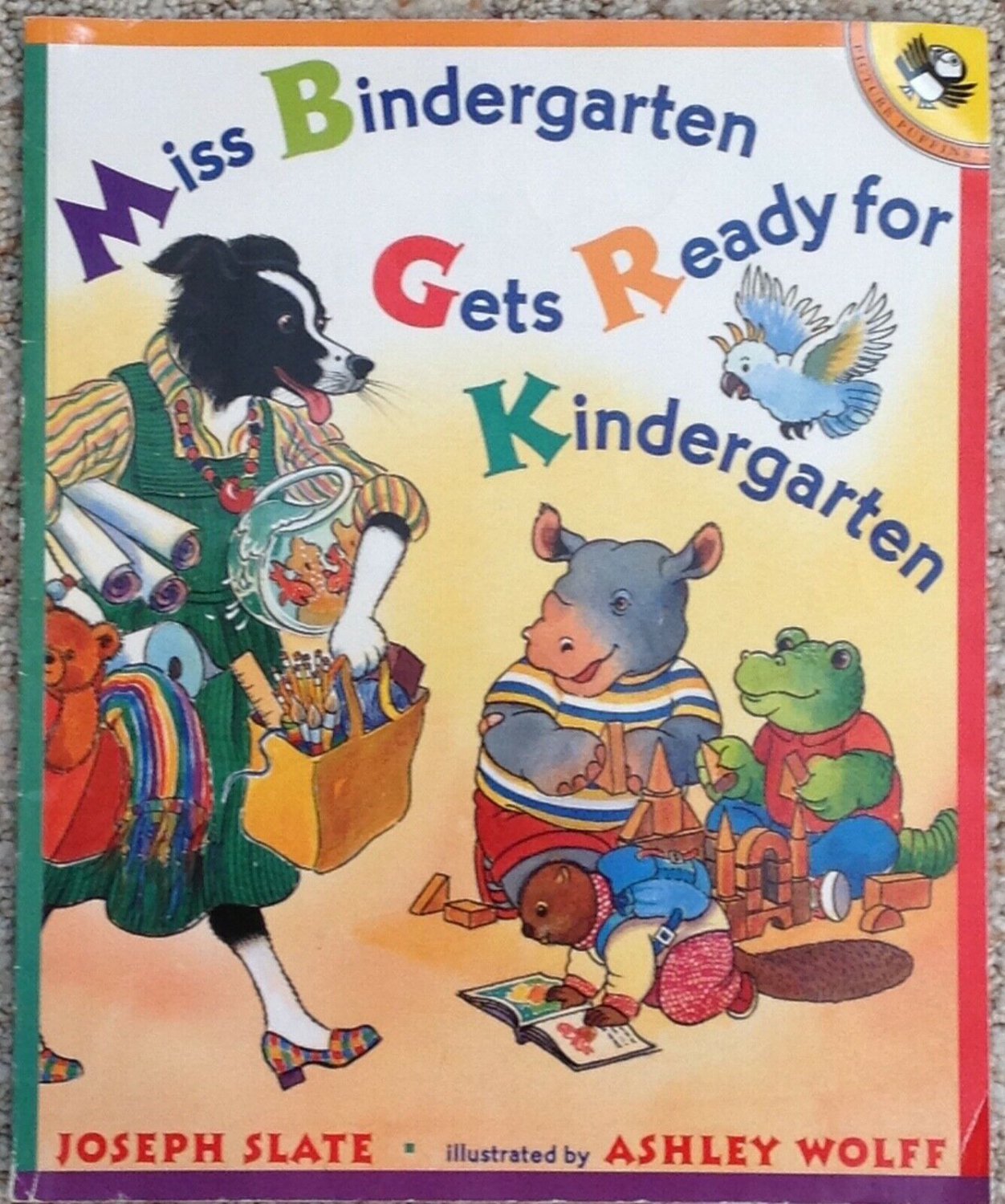 Miss Bindergarten Gets Ready For Kindergarten Childrens Book Softcover ...