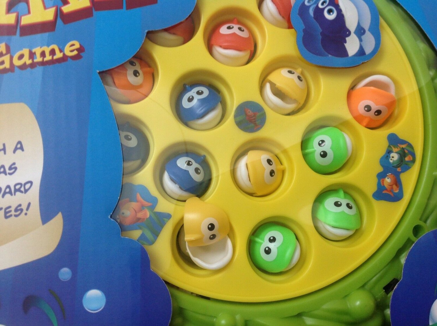 Gone Fishin' Game New Catch A Fish AS Board Rotates Ages 4+