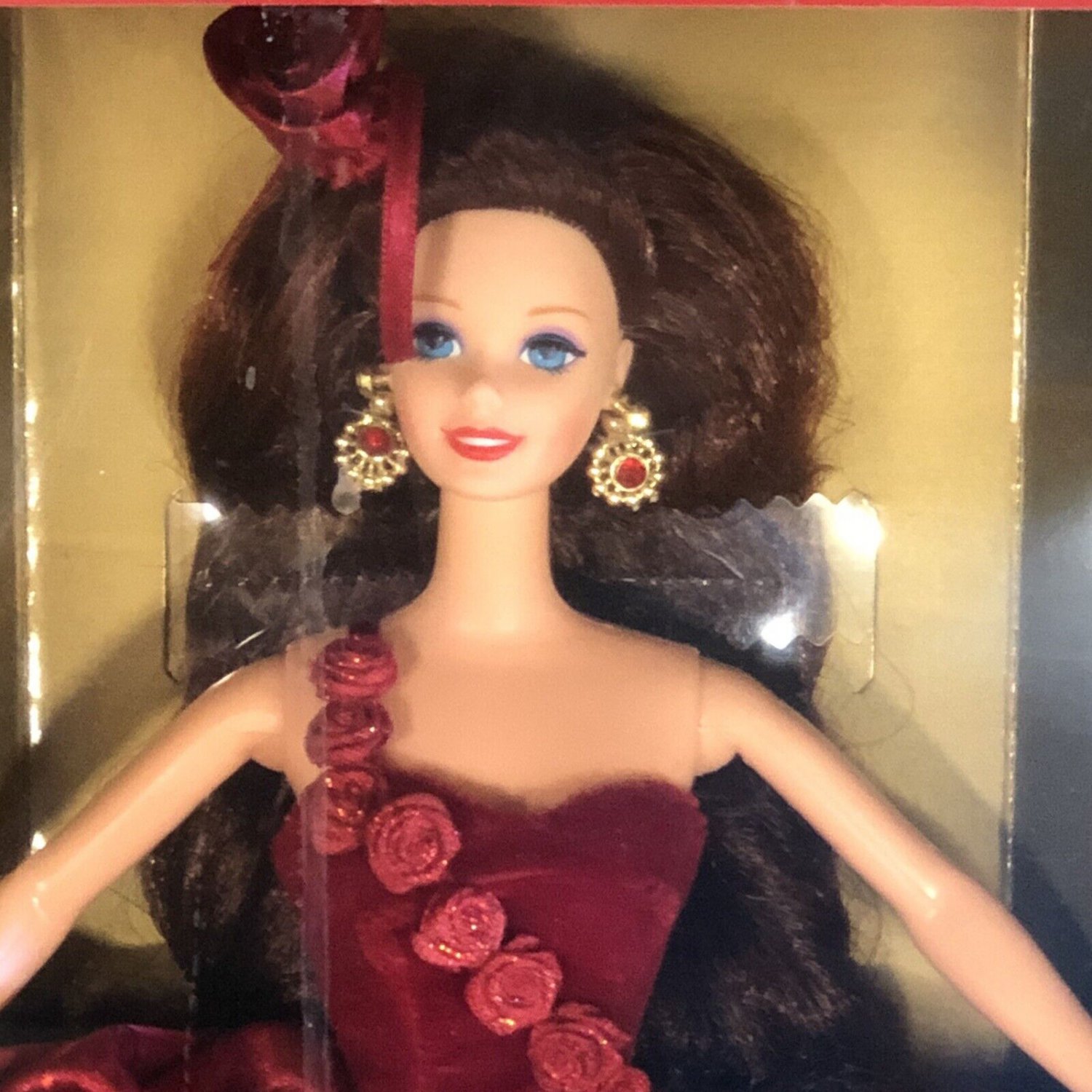 Mattel Radiant Rose Barbie Doll 1996 NRFB #15061 Vintage Society Style