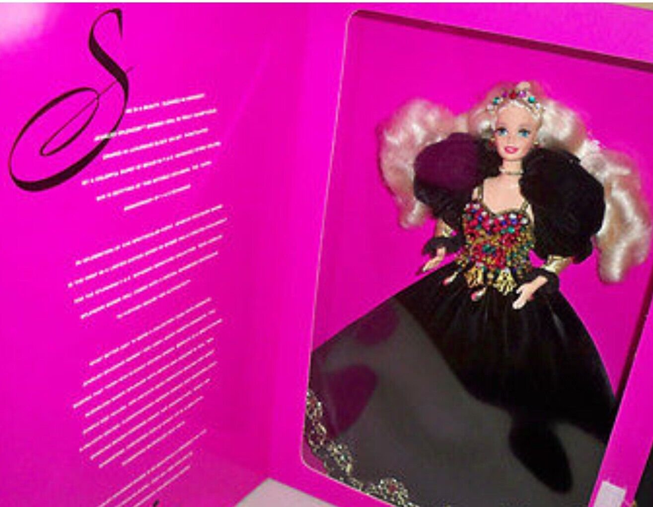 Mattel Jeweled Splendor Barbie 1995 FAO Schwarz Signature Collection ...