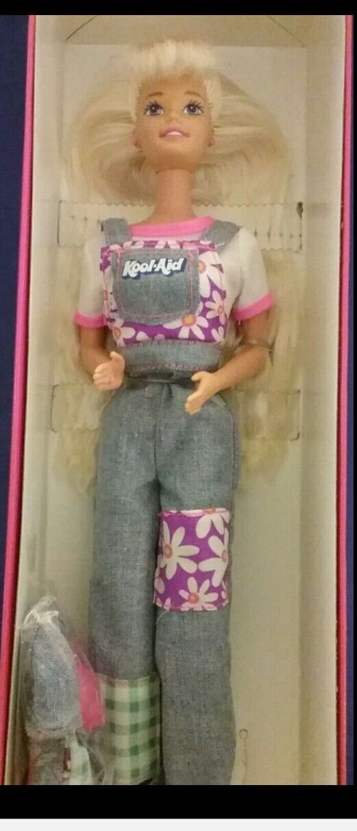 Mattel Barbie Doll 15620 Kool-Aid Special Edition Wacky Warehouse 1995