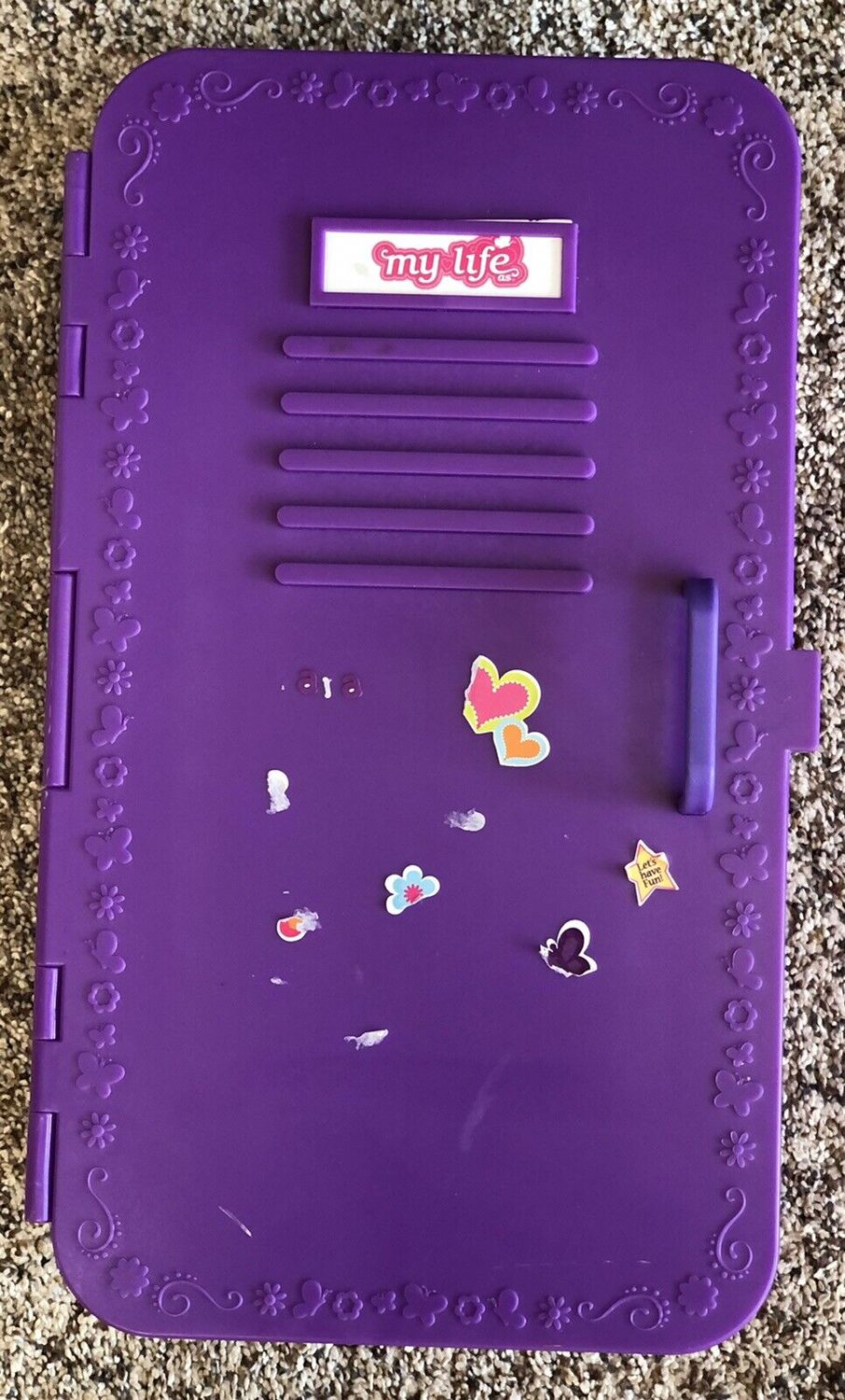 My Life As Doll Locker 14" Purple Our Generation American Girl All 18 ...