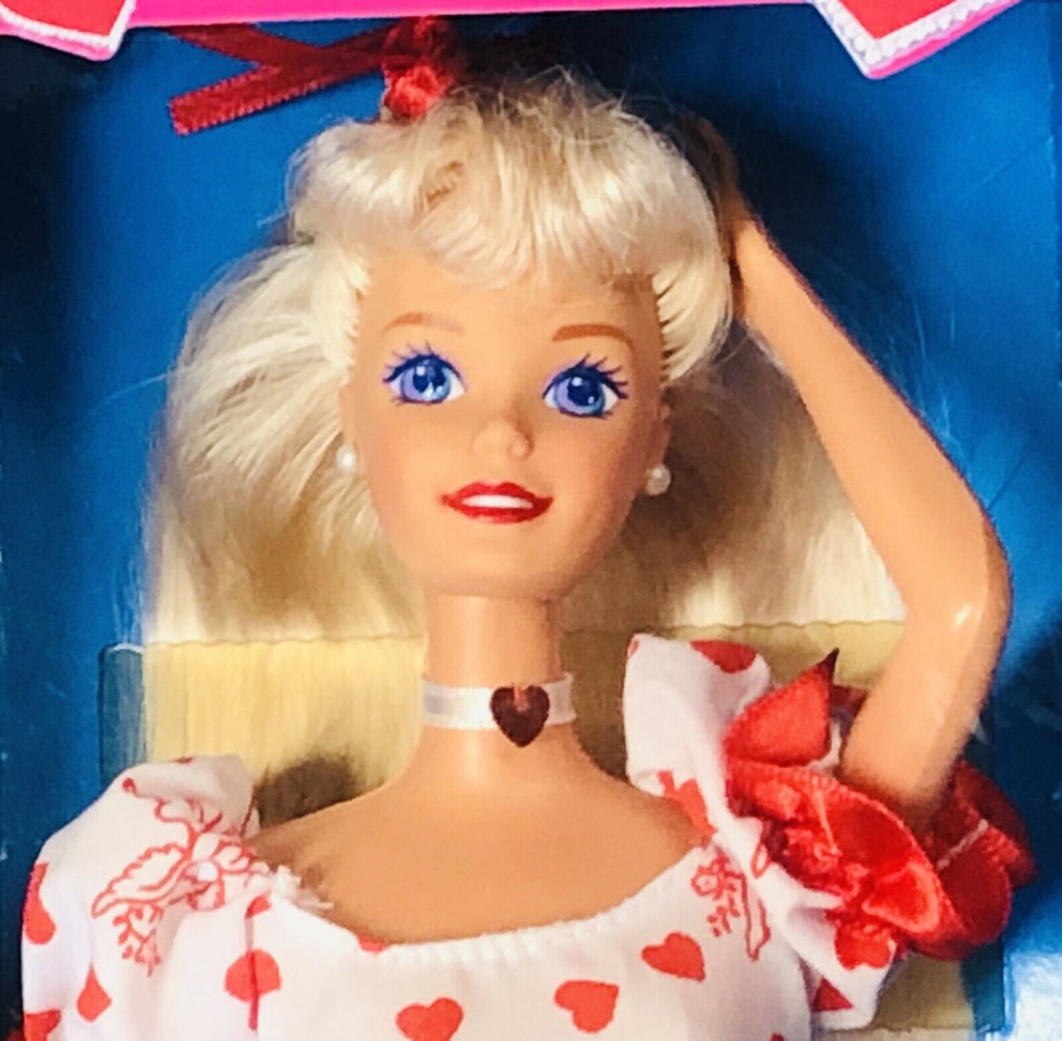 Mattel Valentine Barbie Doll Special Edition1994 Frame 4 You 12675