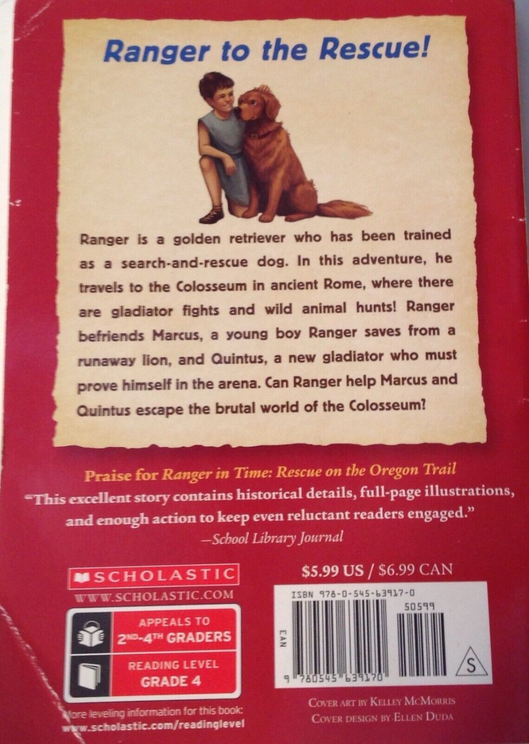 Ranger Time Danger In Ancient Rome Paperback By Kate Messner Kids Book