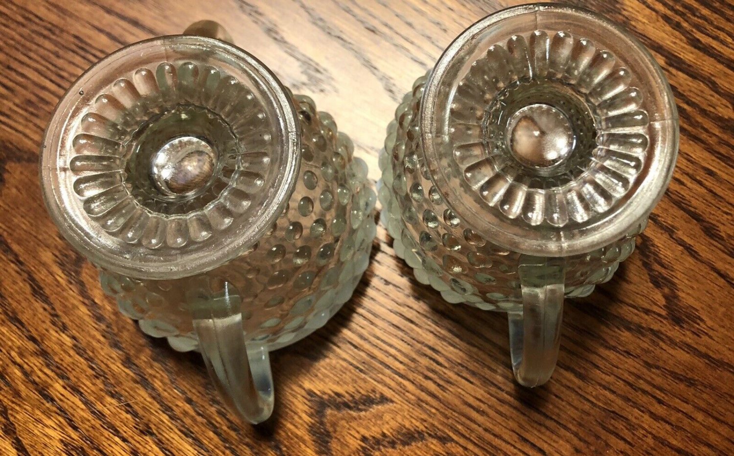 Moonstone Elegant Vintage Depression Glass Opalescent Hobnail Sugar ...