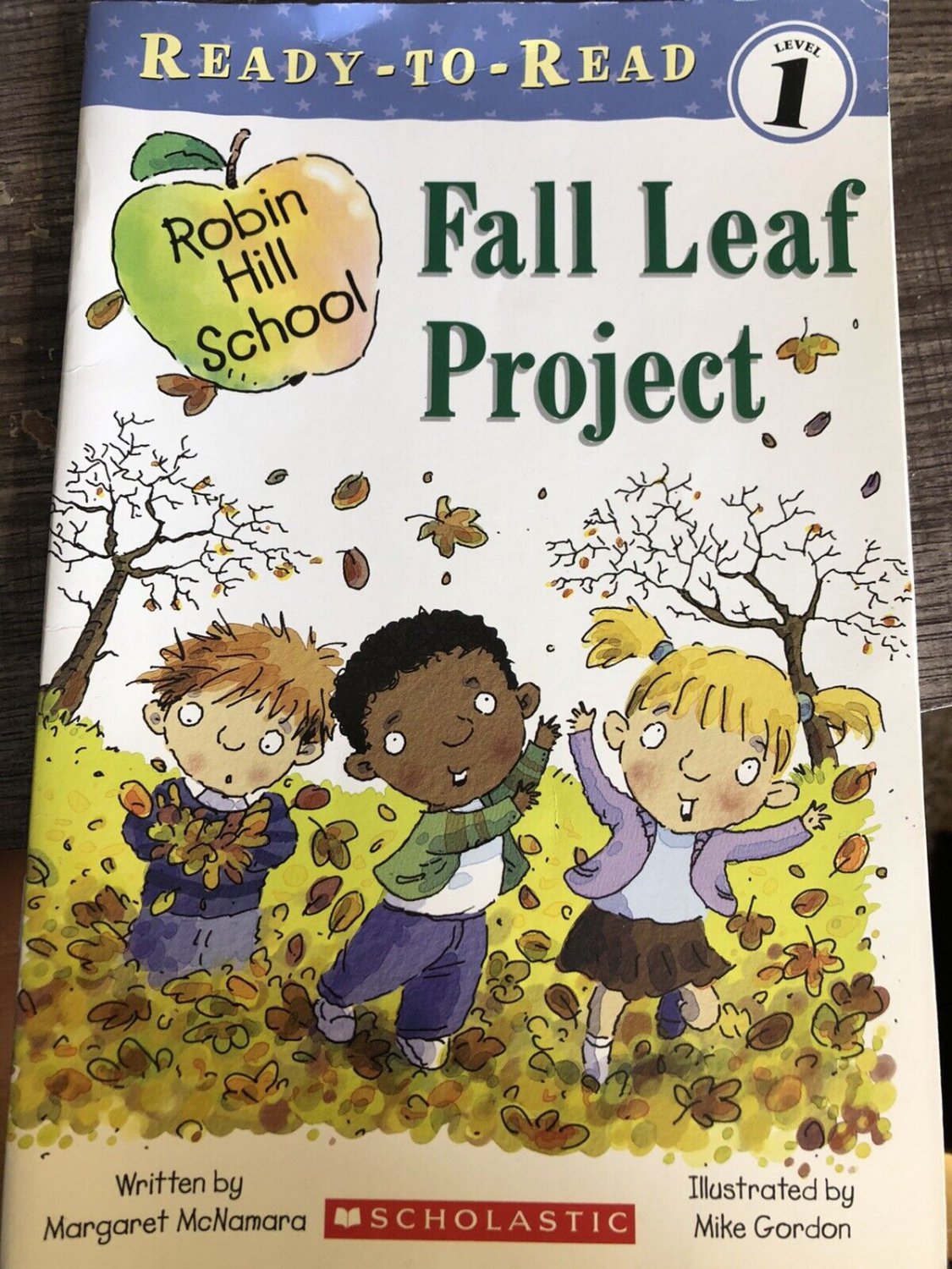 Fall Leaf Project Robin Hill School Level 1 Ready to Read Childrens Book