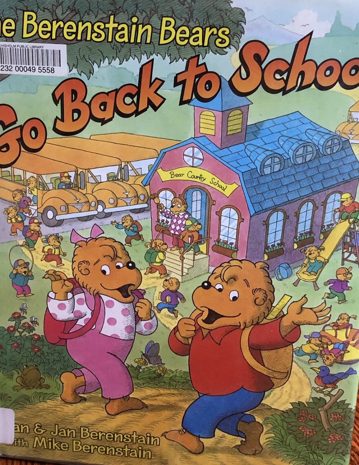 Go Back to School Berenstain Bears Hardcover Childrens Book