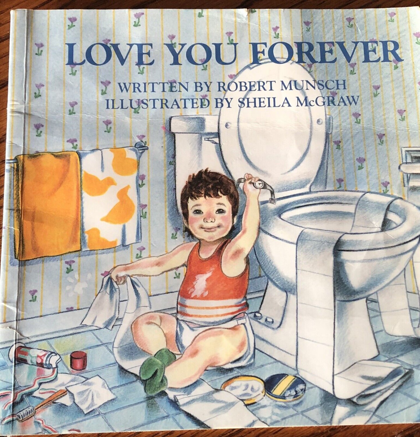 Love You Forever Childrens Book Robert Munsch Softcover Watching Boy ...