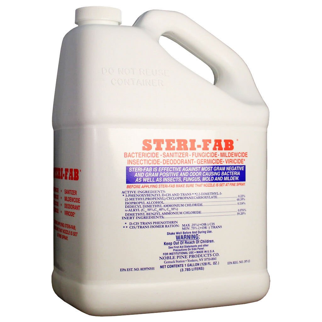 Steri-Fab (1 GAL) Bacteriacide-Insecticide-Sanitizer-Viricide ...