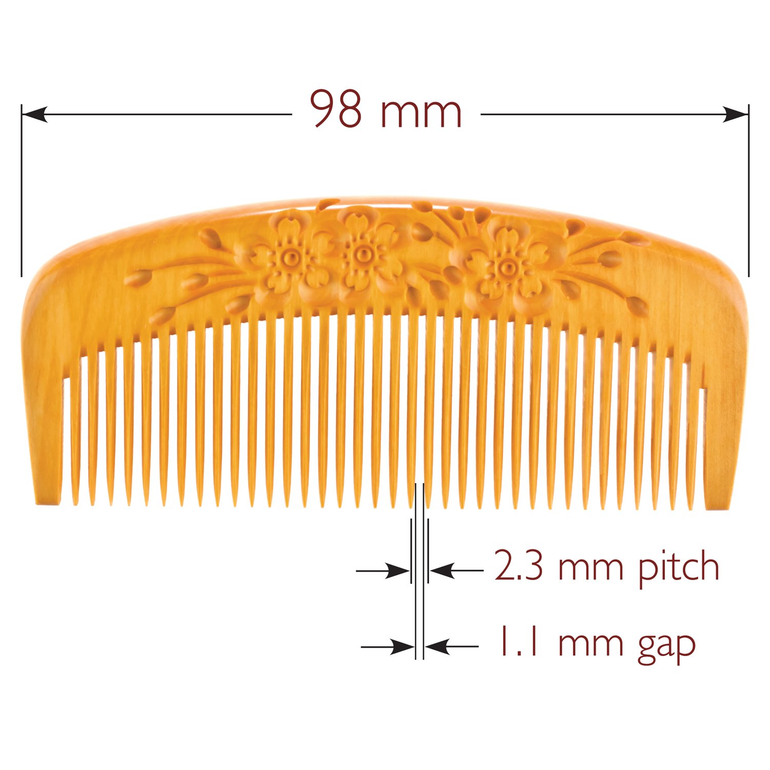 Japanese Tsuge Wood Comb