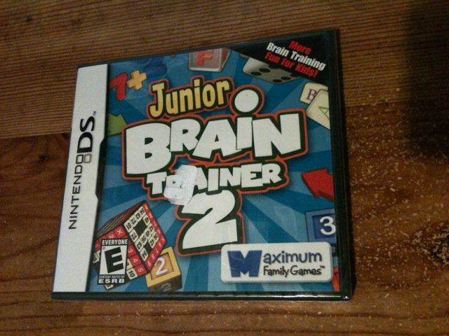 NEW! Junior Brain Trainer 2 (DS)
