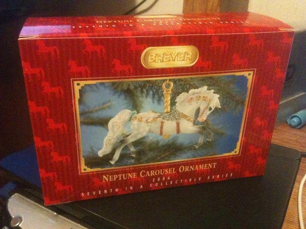 BREYER Neptune Carousel Ornament #700606
